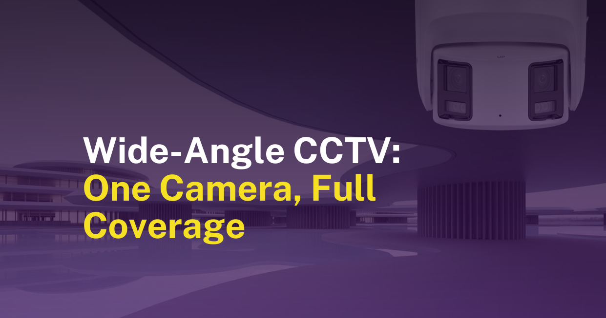 Wide-Angle CCTV: One Camera, Full Coverage - HIK Technology Sdn Bhd